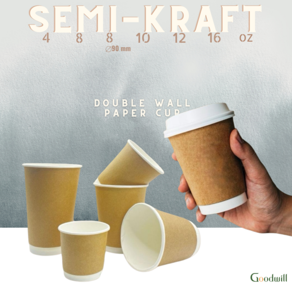 Semi-Kraft Paper Cup | Thai Goodwill